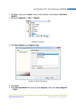 Java persistence api | PDF