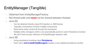 Java persistence api 2.1 | PPT