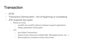 Java persistence api 2.1