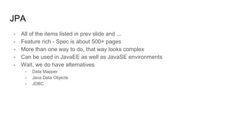 Java persistence api 2.1 | PPT