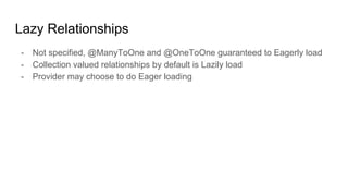 Java persistence api 2.1 | PPT
