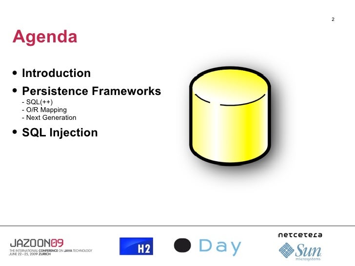 Java Persistence Frameworks