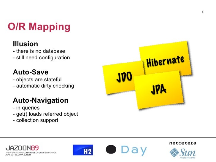 Java Persistence Frameworks