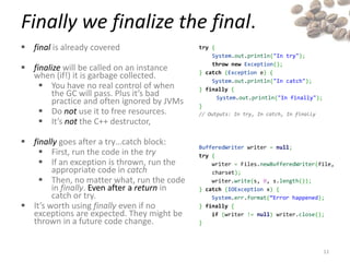 Java Pitfalls and Good-to-Knows | PDF