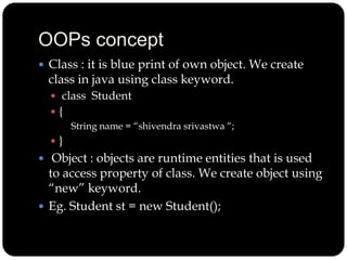 Java training in delhi | PPTX | Programming Languages | Computing