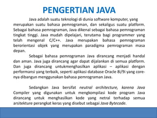 Java ppt | PPT
