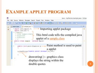 graphics programming in java | PPT