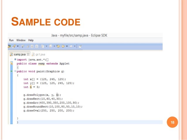 graphics programming in java