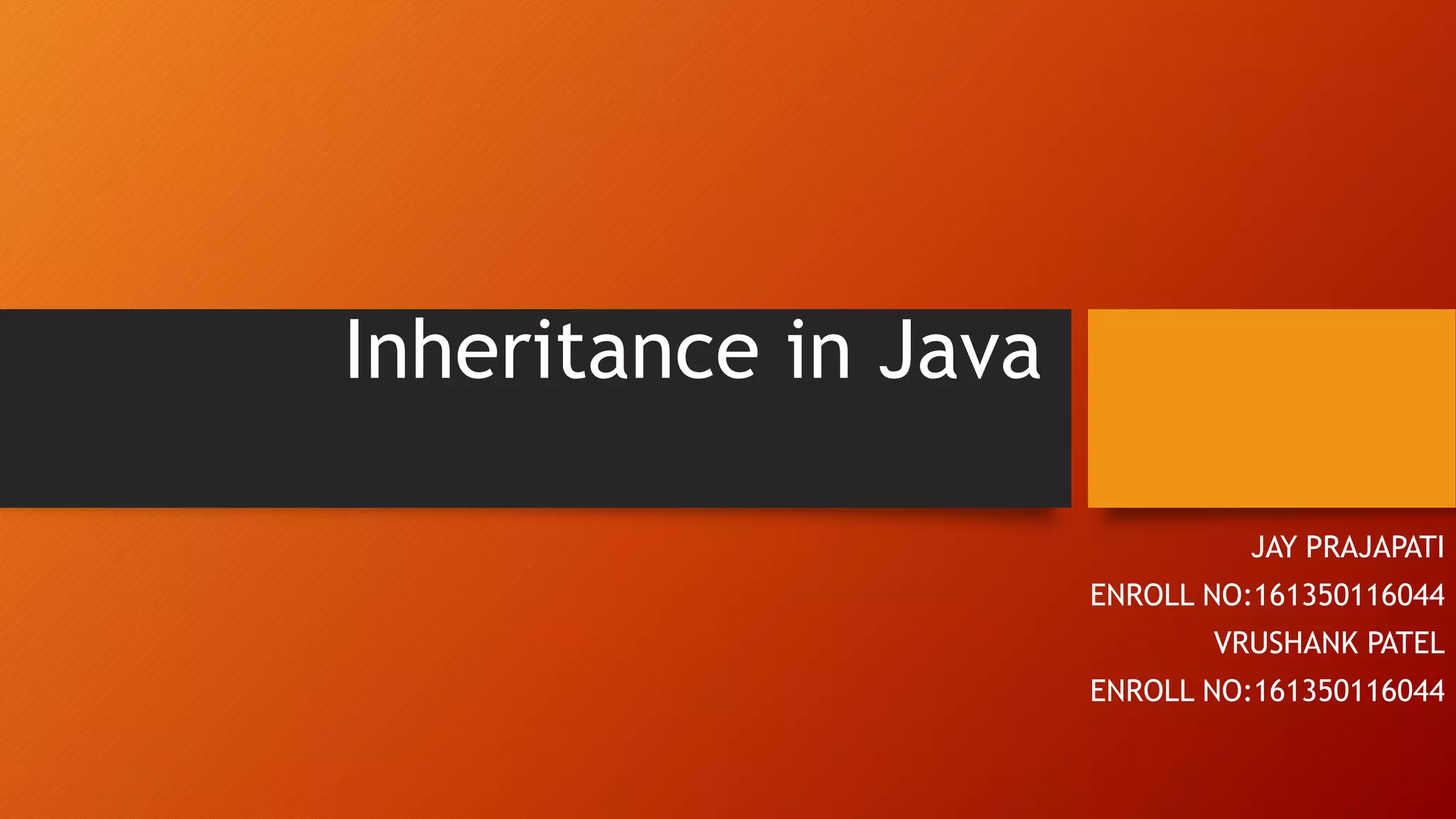 inheritance | PPT