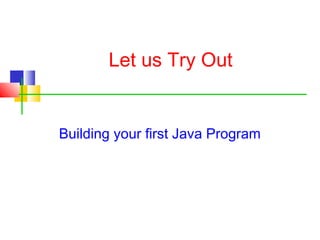 BASICS OF JAVA | PPT