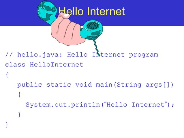 BASICS OF JAVA | PPT
