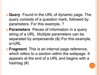 uniform resource locator | PPTX