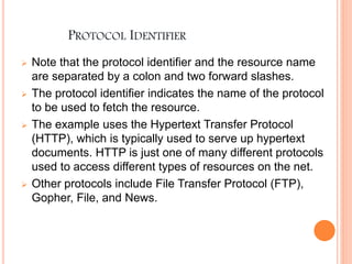 uniform resource locator | PPTX