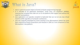 Java ppt1 | PDF