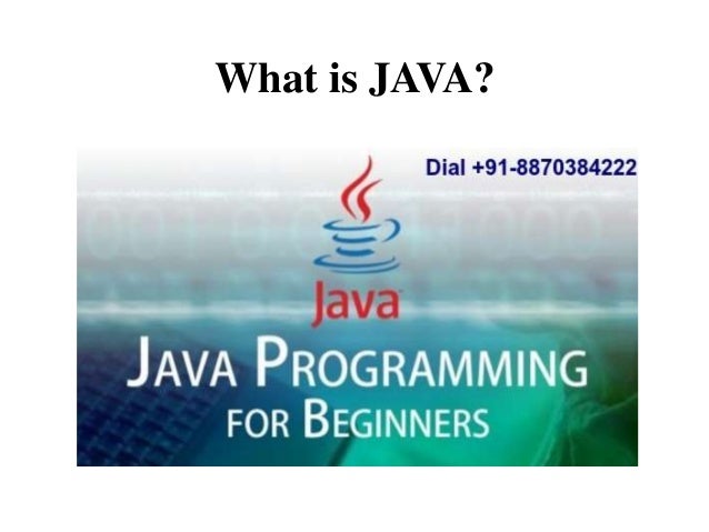 what is java?