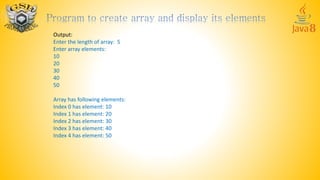 Learn Java Part 8 | PPT