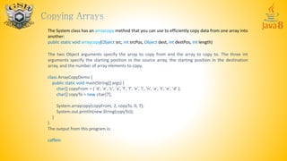 Learn Java Part 8 | PPT