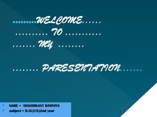 java ppt kartik complete.pptx cs branch | PPTX