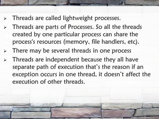Multithreading Introduction and Lifecyle of thread | PDF