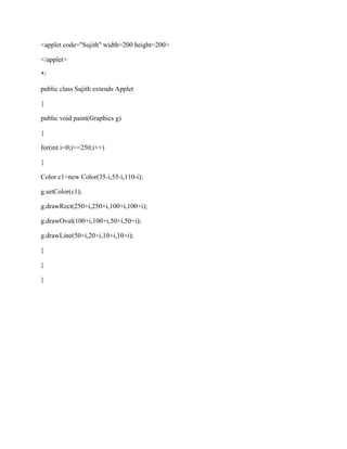 Java practical | DOCX