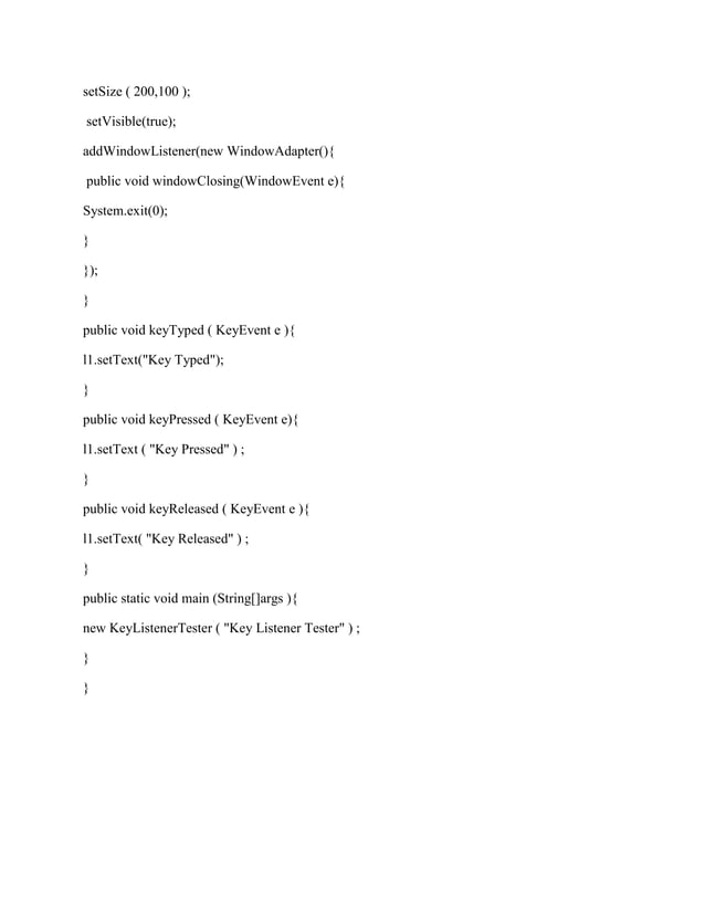 Java practical | PDF