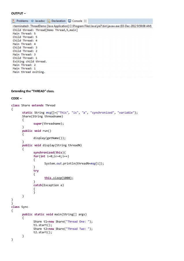 Advanced Java Practical File