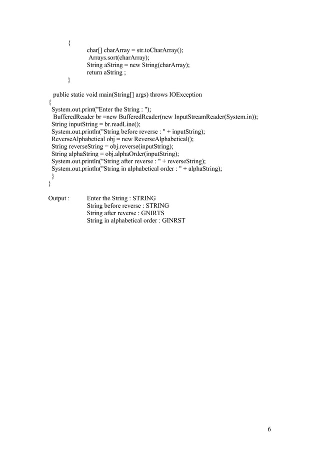 Final JAVA Practical of BCA SEM-5. | DOC