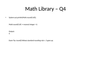 Javaoutput master for grade ten icse students | PPTX