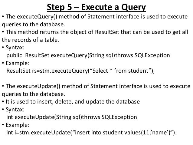 Execute Update Method In Java Jumbostrongdownload