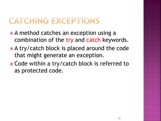 Exceptional Handling in Java | PPTX