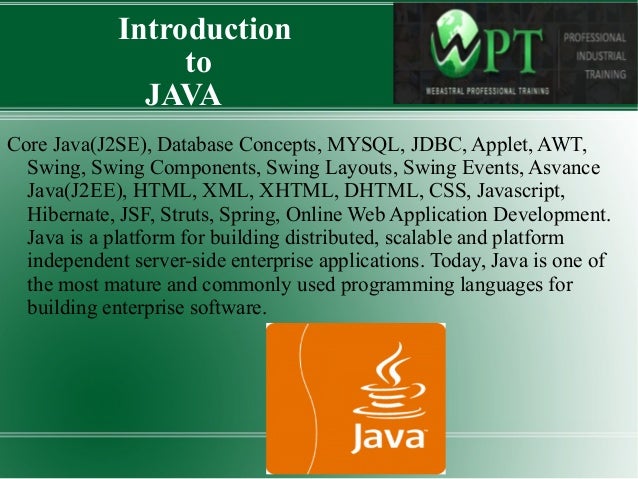 Java Industrial Training in Chandigarh