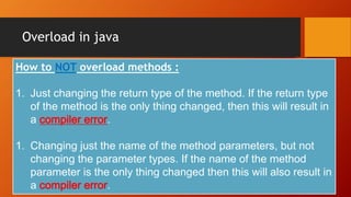 Java principles