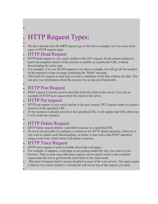 internet programming and java notes 5th sem mca | PDF