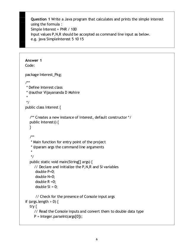 Java Programming Assignment Java Programming Assignment