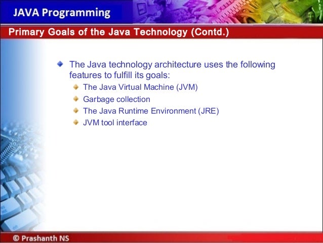 Java Programming from Sun Microsystems Unit 01