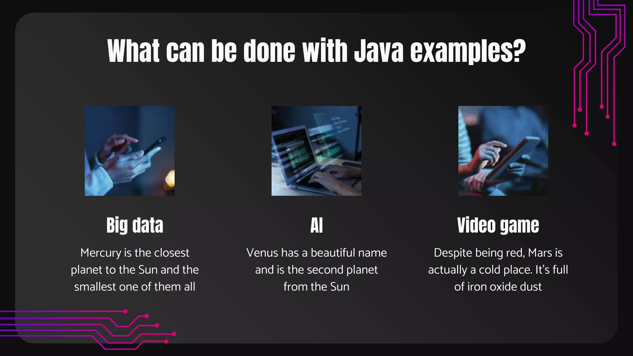 Java Programming Template Pptx Desktop Publishing Computer