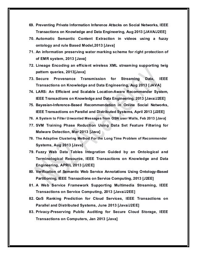 Java project ideas topics for computer engineering students