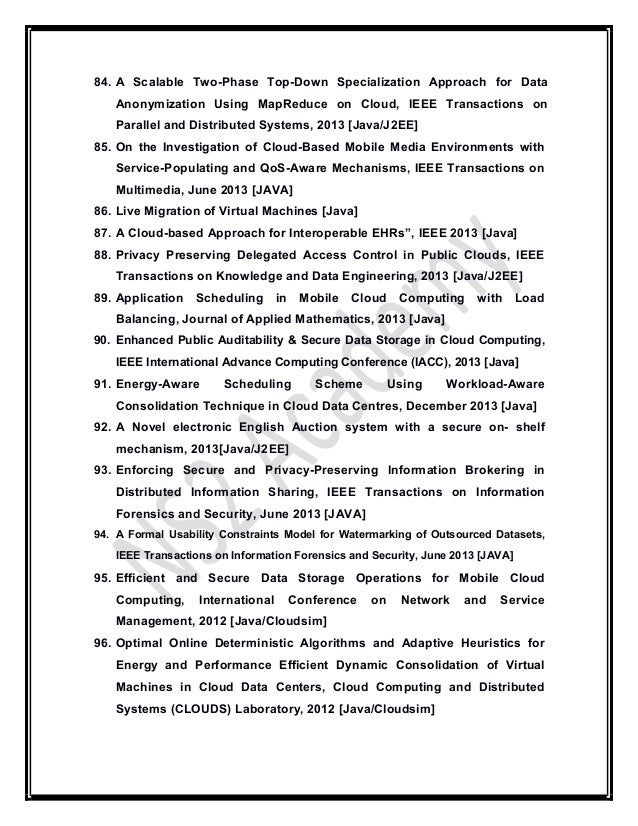 Java project ideas topics for computer engineering students