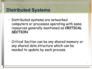 Implementation of Election Algorithm of Distributed Systems in Client ...