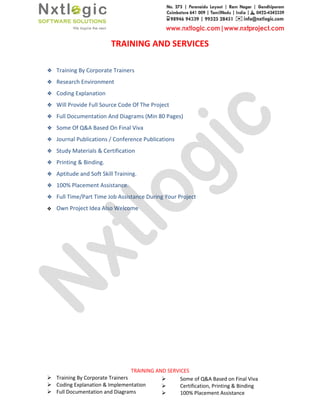 Java project titles | PDF