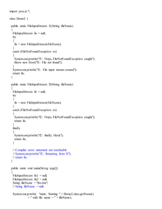 Java questions with answers | PDF