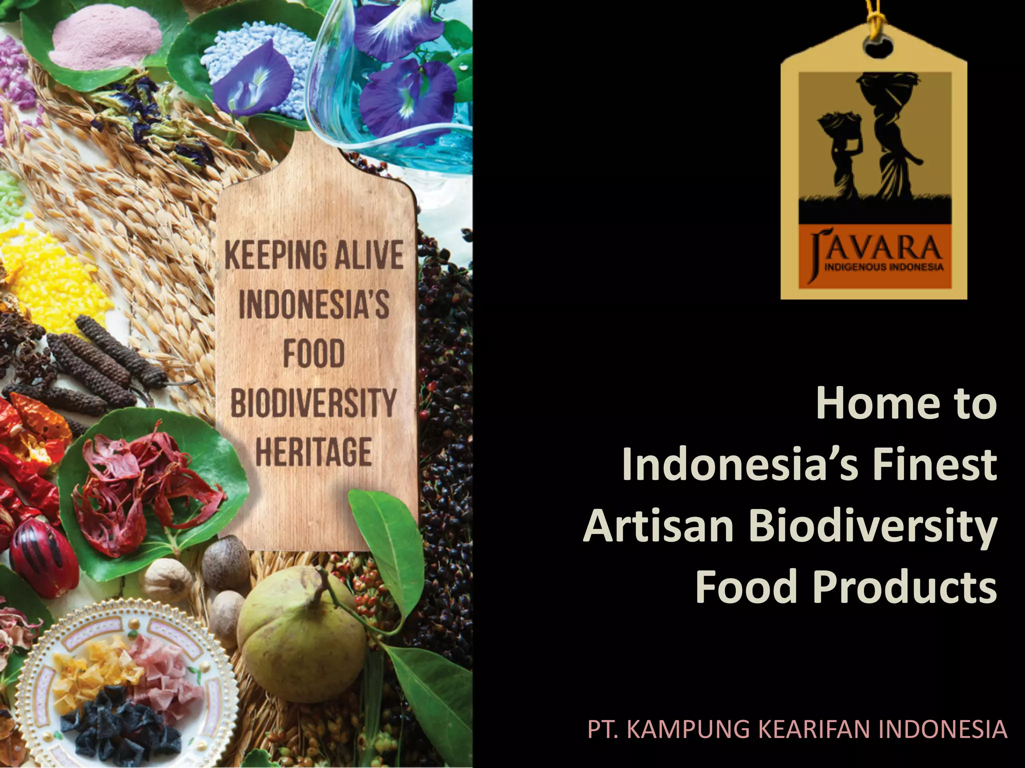 Javara: Championing Indonesia's Food Biodiversity | PDF | Agriculture ...