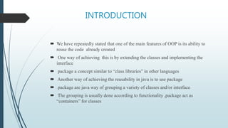 Package in Java | PPT