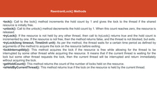 Java reentrant lock tutorial by jeetendra mandal | PPT