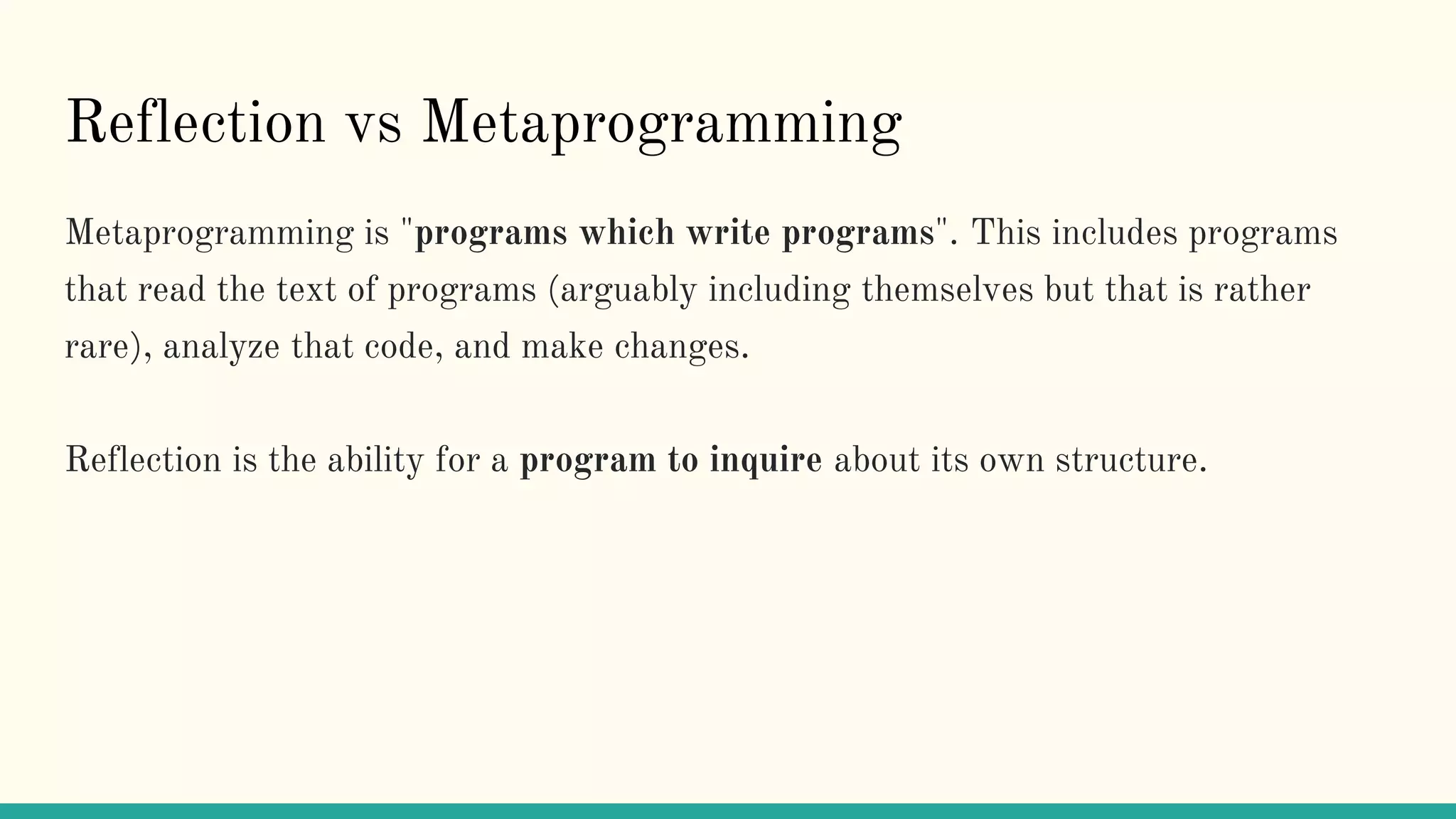 Java reflection | PPTX