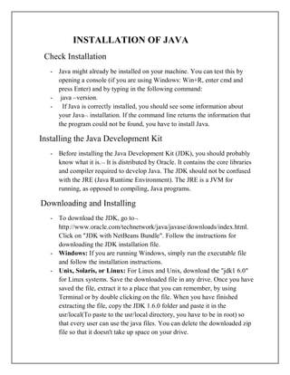 Java report by ravi raja | PDF