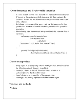Java report by ravi raja | PDF