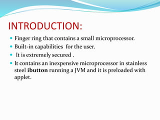 Java ring | PPT