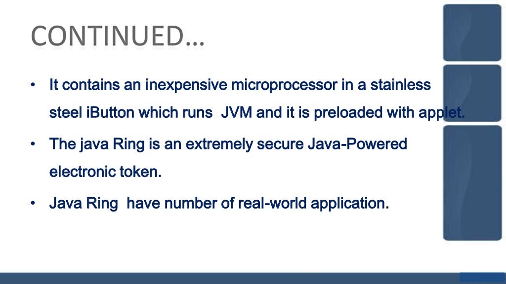 Java Ring