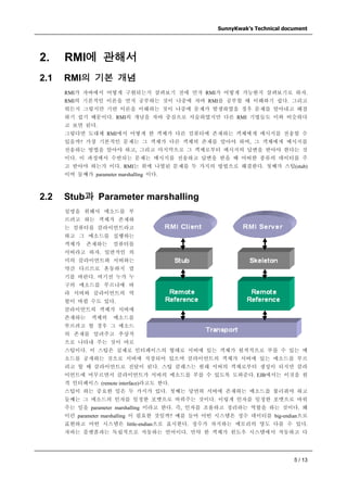 Java rmi 개발 가이드 | PDF